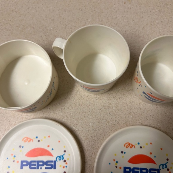 Pepsi | Toys | Vintage Chilton Toys Pepsi Pretend Play Plates | Poshmark